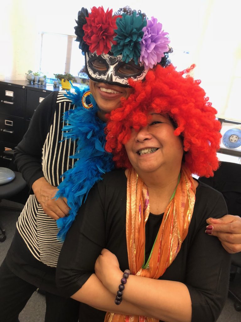 CLC Board and Staff Haunt Office for Halloween - Community Living Campaign